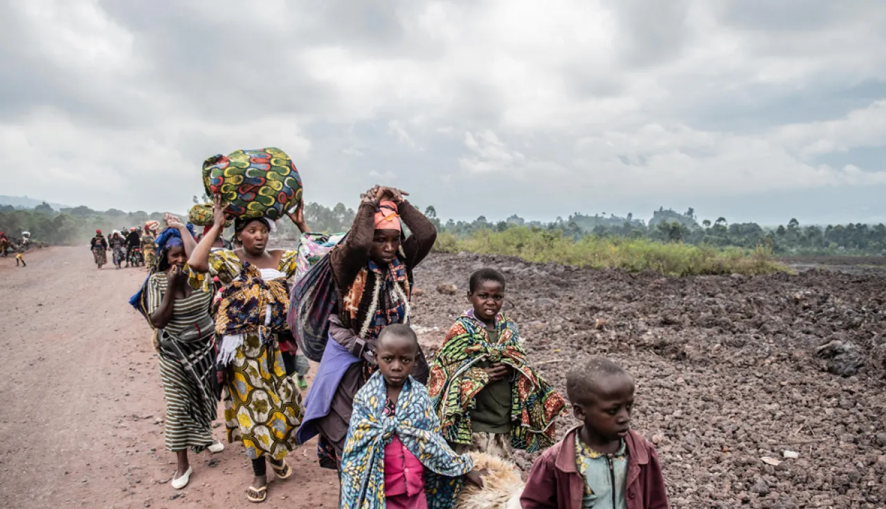 DRC: Families search for their loved ones as cross-border displacement ...